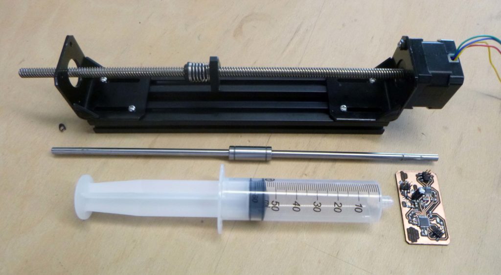 Syringe pump mechanism + electronics | marrs.io