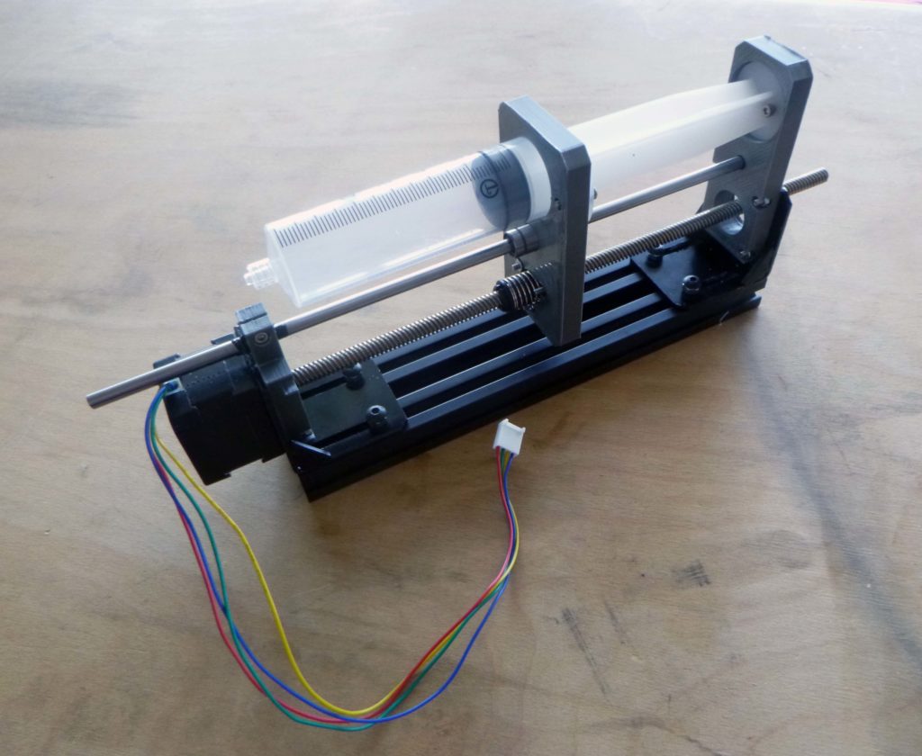 Syringe pump mechanism + electronics | marrs.io